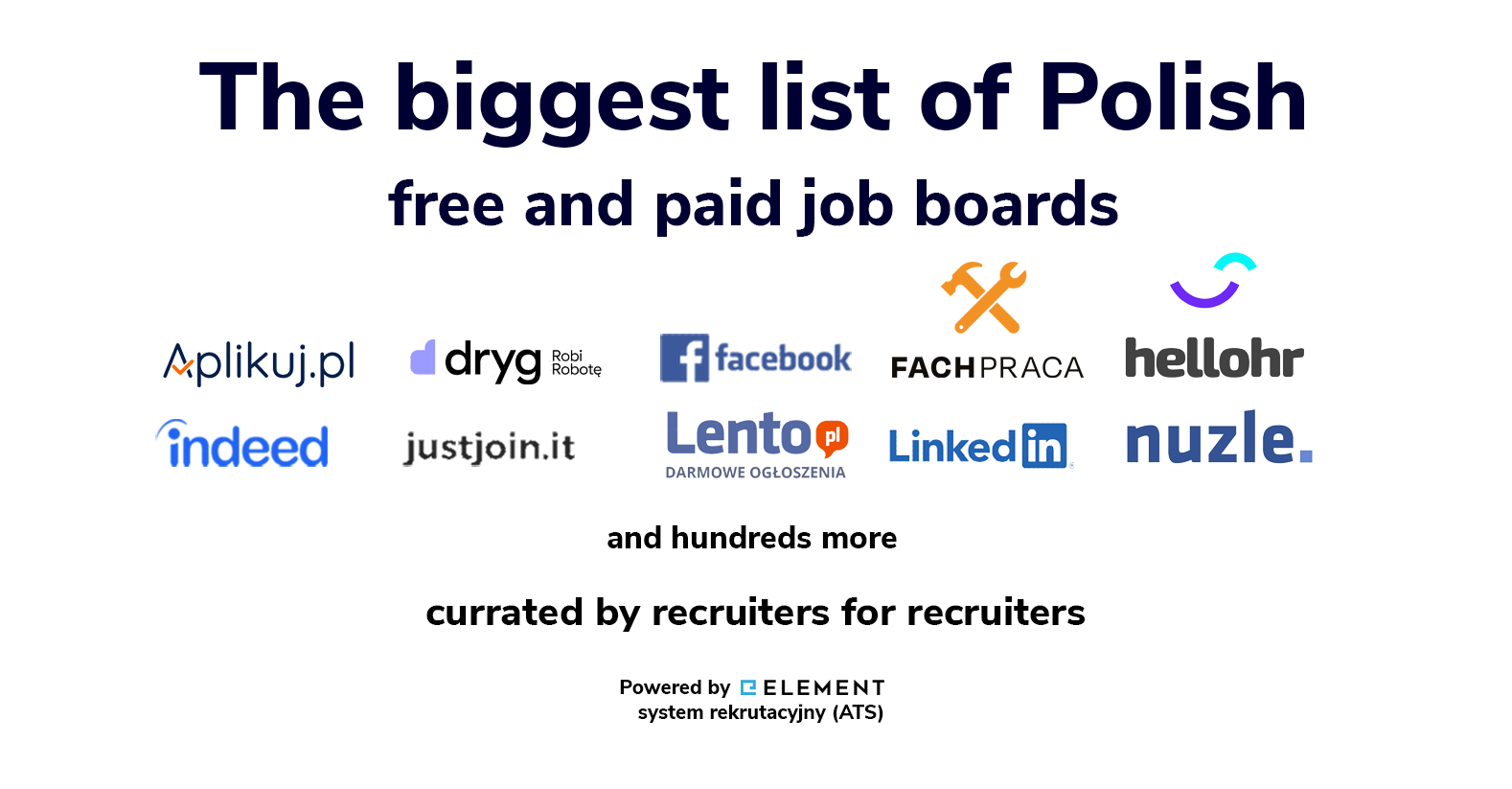The list of Polish free job posting sites and Facebook groups
